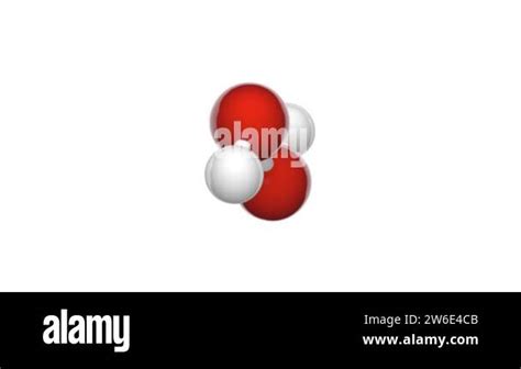 Structural Chemical Formula And Molecular Structure Of Hydrogen