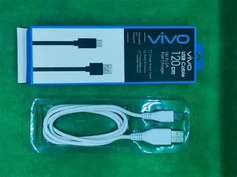 Micro Vivo Embossed USB Cable V Meter With Box Packing HE For Mobile Phone At Piece