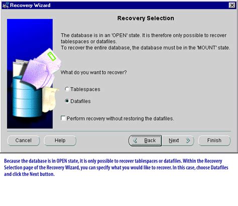 Perform Database Recovery With Interactive Rman Oracle