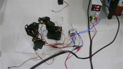 Robotarm 6 Dof Arduino Testing Pick Object แขนกลทดสอบจับวัตถุ Arduino