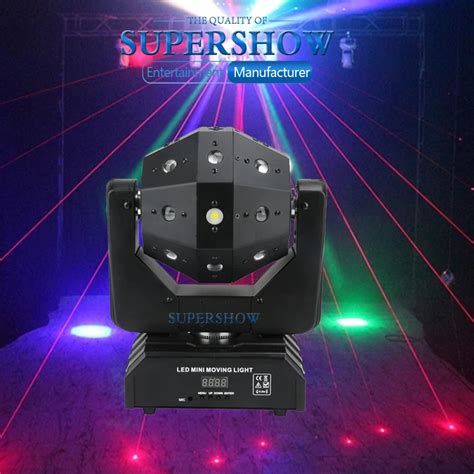 실내 디스코 바 dj 장비 dmx rgbw 4in1 트리플 3in1 120w 3w 16pcs 무대 조명 레이저 이동 헤드