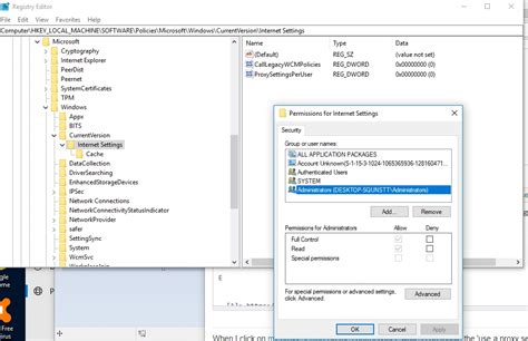 Windows 10 Can T Save Proxy Settings Super User