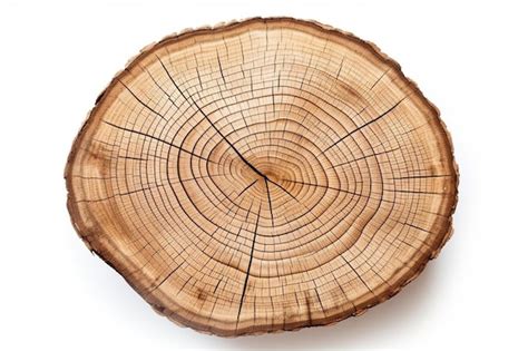 Premium Photo A Wooden Log With A Circular Shape And A Circular Shape