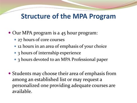 PPT Introduction To ECUs MPA Program PowerPoint Presentation Free Download ID