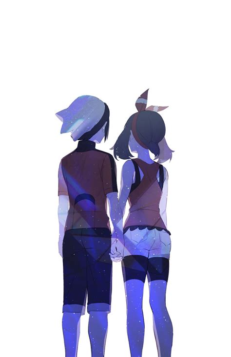 And Another Piece Of Ruby X Sapphire Art By Nns Sugar On Twitter R Pokespe