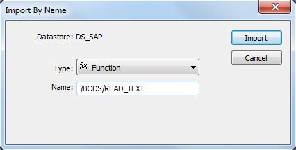 Use SAP Data Services To Read Long Text From ECC Data Dominance