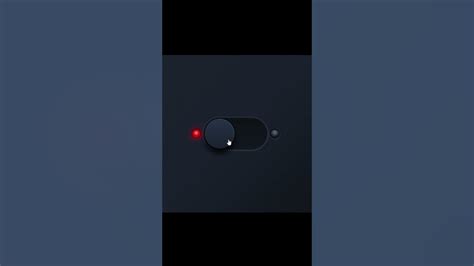 Create A Smooth Toggle Switch In Html And Css Easy Ui Design Shorts