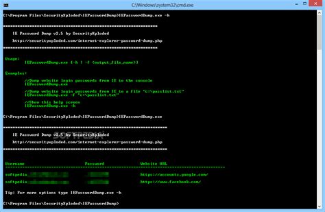 Ie Password Dump Download Free Windows 50 Softpedia