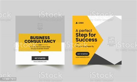 디지털 마케팅을위한 편집 가능한 소셜 미디어 게시물 템플릿 기업 비즈니스 스퀘어 전단 디자인 레이아웃 형판에 대한 스톡 벡터 아트 및 기타 이미지 Istock