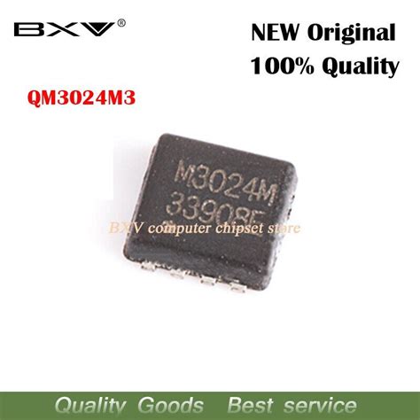 5ชิ้น Mosfet Qm3024m3 Qm3024m M3024m 3มม 3มม Qfn 8 Shikaif Thaipick