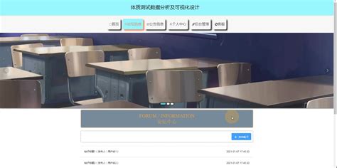 基于javaspringbootvuehtml5体质测试数据分析源码lw调试文档讲解等体质测试数据分析健康状况运动表现