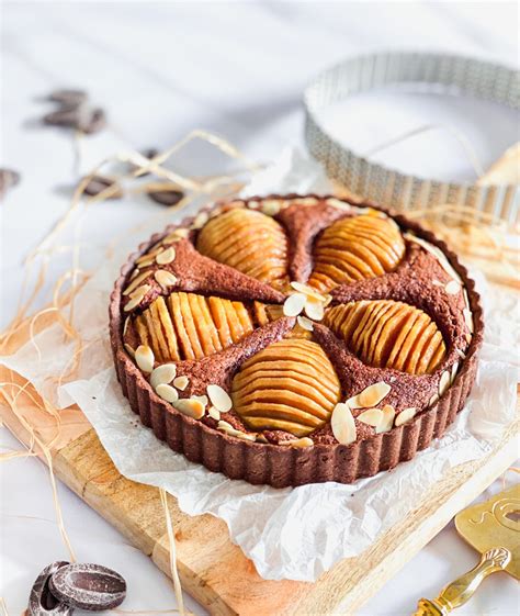 Recette Tarte Poire chocolat - Blog de MaSpatule.com
