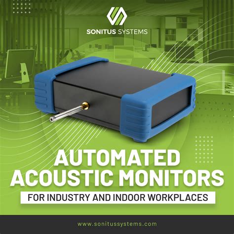 Automated Acoustic Monitors For Industry And Indoor Workplaces