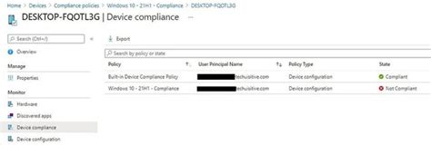 Check OS Version Compliance With Device Compliance Policy Notify User Microsoft Intune