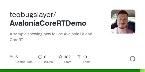 Avaloniacorertdemo Src Controls Viewmodels Maincontrolviewmodel Cs At Master · Teobugslayer