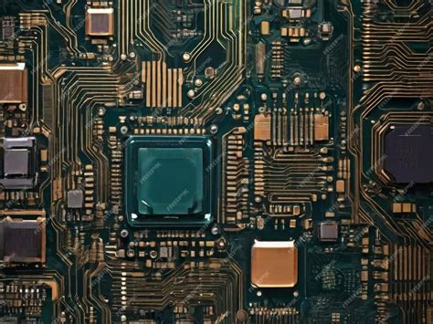 Premium Photo Circuit Board Technology Background Central Computer Processors Cpu Concept