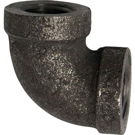 1 12 90 Deg Elbow Fitting Schedule 40 Black Pipe Class 150