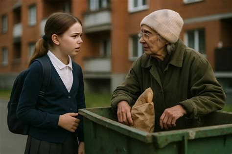 Een Jarige Oma Graaide Elke Ochtend In De Vuilnisbak Mensen Dachten Dat Ze Op Zoek Was Naar