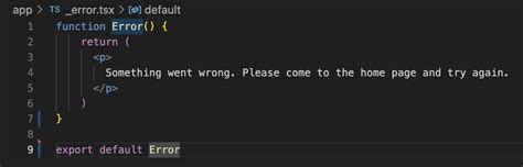 Error Page For 400 And 500 Error Rnextjs