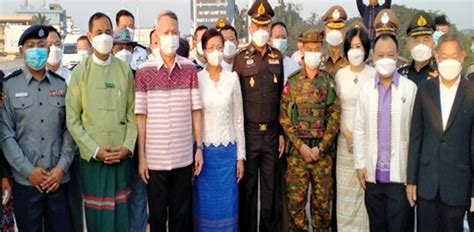 မြဝတီမြို့၊ အမှတ် ၁ ရပ်ကွက်ရှိ မြန်မာ ထိုင်း အမှတ် ၁ ချစ်ကြည်ရေး တံတား