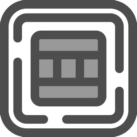 Layout Line Filled Greyscale Icon 41709951 Vector Art At Vecteezy