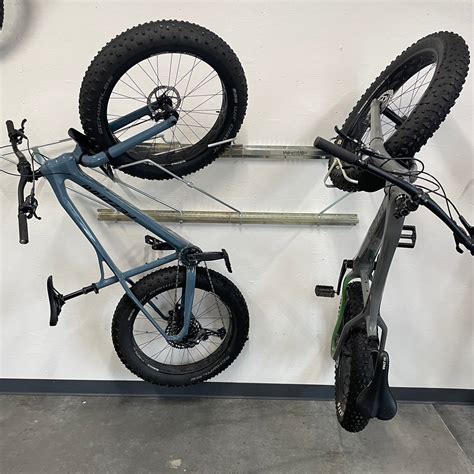 Fat Tire Tilt And Pivot Garage Bike Rack Velocirax