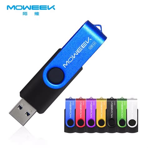 Moweek High Speed USB Flash Drive Fashion Rotating USB Flash Memory Stick Real Capacity G
