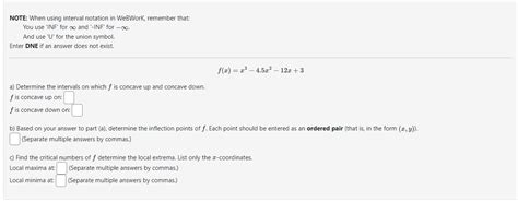 solved note when using interval notation in webwork