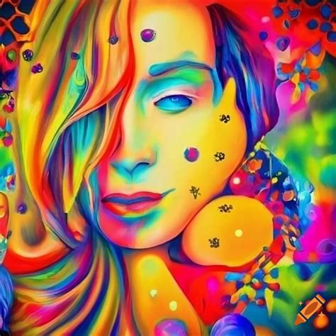 Colorful Art Capturing The Essence Of The Summer Of Love On Craiyon
