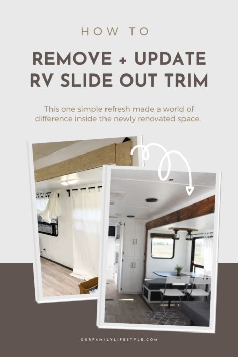 How To Remove And Update RV Slide Out Trim