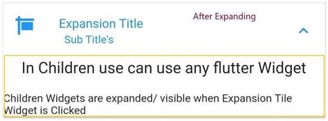 How To Make A Expandable Card In Flutter ExpansionTile Widget Flutter