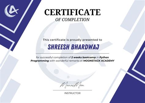 Shreesh Bhardwaj On Linkedin Pythonprogramming Bootcampgraduate