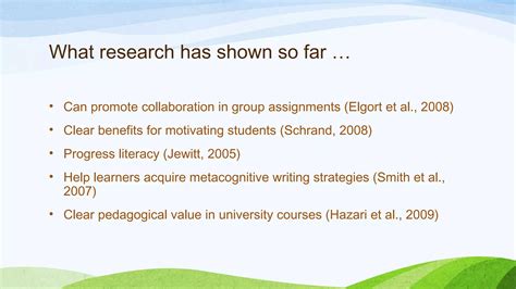 Wikis And Collaborative Writing In The Classroom Ppt