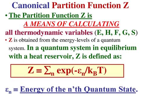 basic methods of stat mech overview of common ensembles ppt download