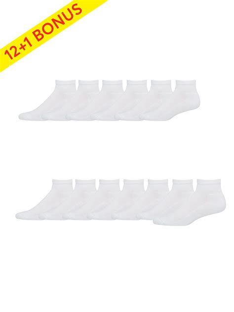 Hanes Mens Freshiq X Temp Active Cool Ankle Socks 13 Pack