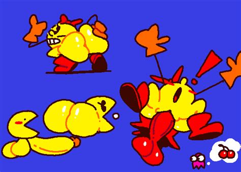 Rule 34 Anthro Big Ass Big Penis Female Huge Cock Ms Pac Man Pac Man