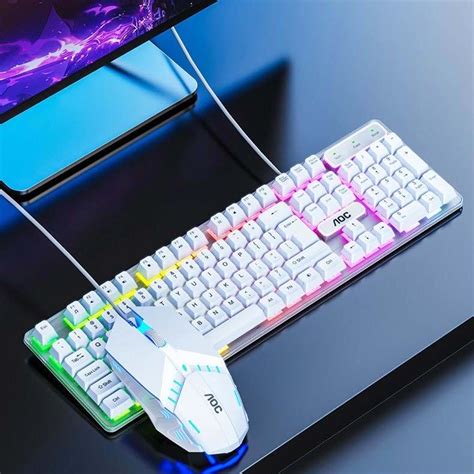 Aoc Km100 Argb Keyboard And Mouse Jawa