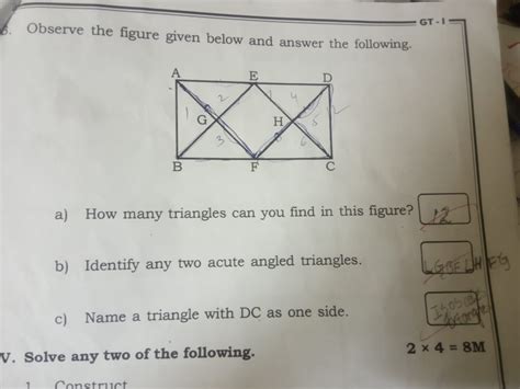6 observe the figure given below and answer the following gt i⋅a h