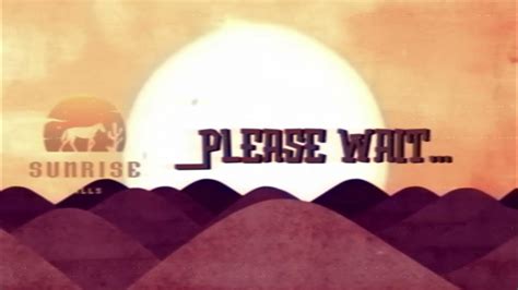 Sunrise Simple Loading Screen Youtube