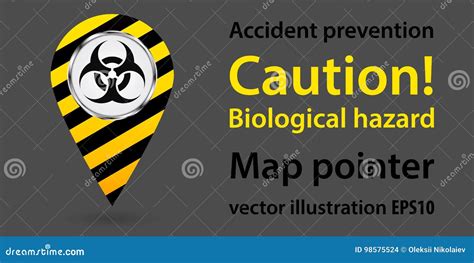 Map Pointer Safety Information Industrial Design Vector