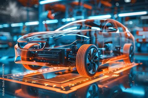 A Vehicle Design And Engineering Process Showcasing A Car With A