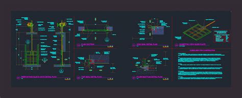 Sluice Door Motor Door In DWG KB CAD Library