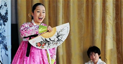 판소리 이수자 박애리의 국악공연