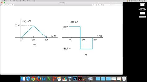 Solved The Voltage V T Across A Capacitor And Current I T