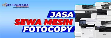 Harga Sewa Mesin Fotocopy Canon Mulai Rp Juta Bulan