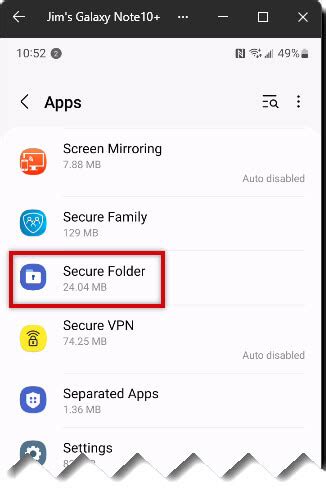 How To Use Secure Folder On Samsung Phones
