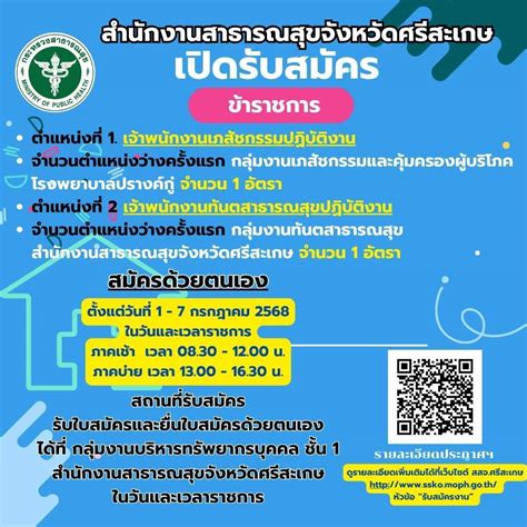 สำนักงานสาธารณสุขจังหวัดศรีสะเกษ ทรงพระเจริญ 4 กรกฎาคม วันคล้ายวันประสูติ สมเด็จพระเจ้าน้องนาง