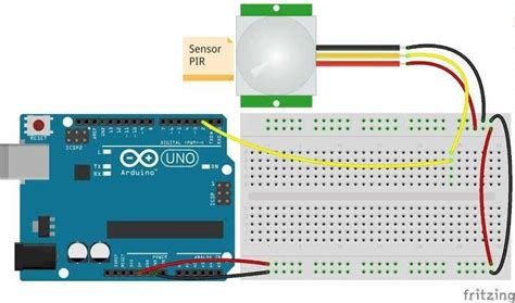 tutorial arduino membuat alarm dengan sensor pir