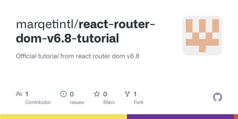 React Router Dom V6 8 Tutorial Src Main Jsx At Main · Marqetintl React Router Dom V6 8 Tutorial