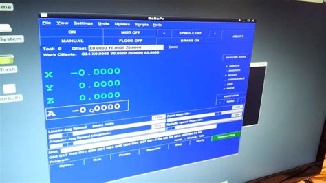 Beaglebone Black Running Linuxcnc Youtube